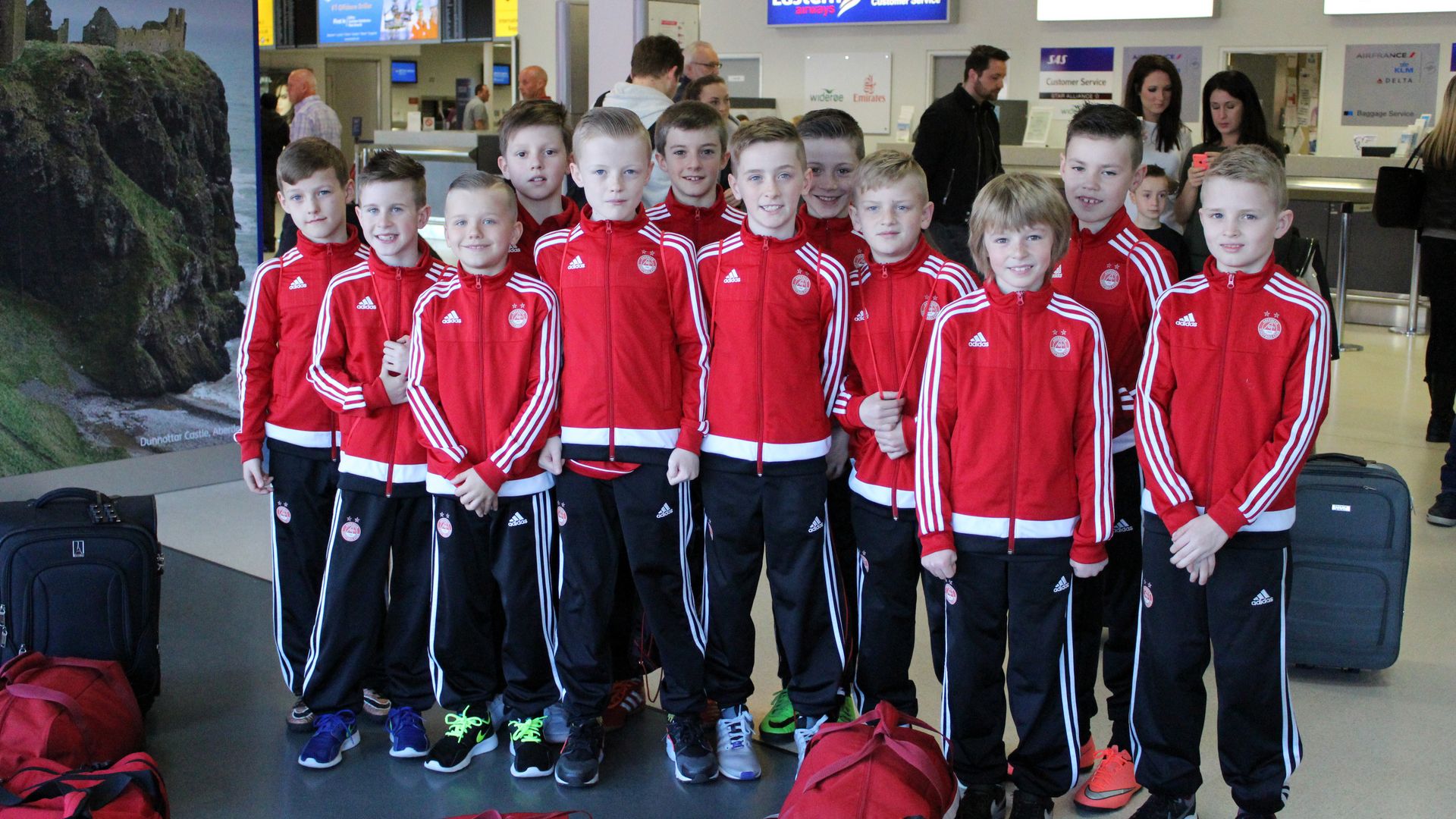 U10s European adventure : Aberdeen FC